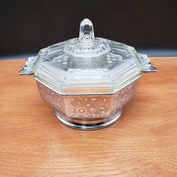 Farberware | Dining | Vintage Farberware Octagonal Casserole Pyrex ...